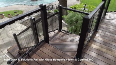St. Louis Aluminum Deck Railing